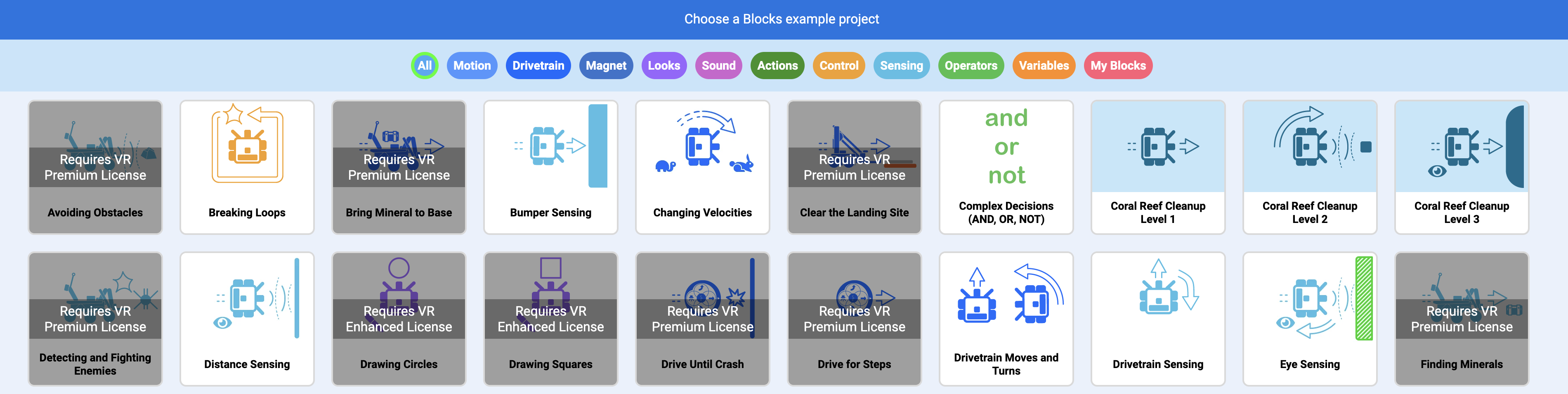 VEX CS - Unit 1 - المقدمة والأساسيات - الدرس 2: فتح مثال وتشغيل مشروعك ... VEX CS - Unit 1 - المقدمة والأساسيات - الدرس 2: فتح مثال وتشغيل مشروعك ...